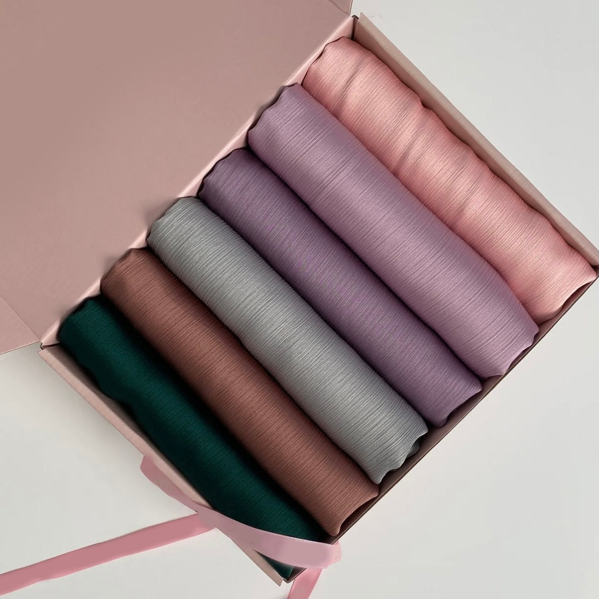 Exclusive Silk Hijab Gift Box - Jewel Tones – Hijab Heaven Co