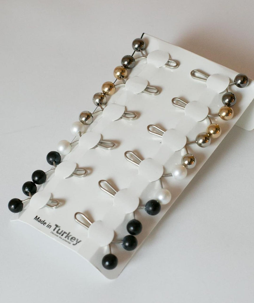 Turkish Hijab Pins - Pack Of 4 – Hijab Heaven Co